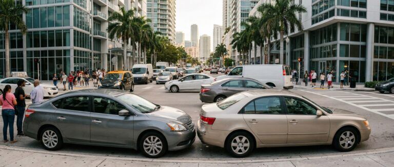 Uber and Lyft Accidents in Miami Beach and Brickell